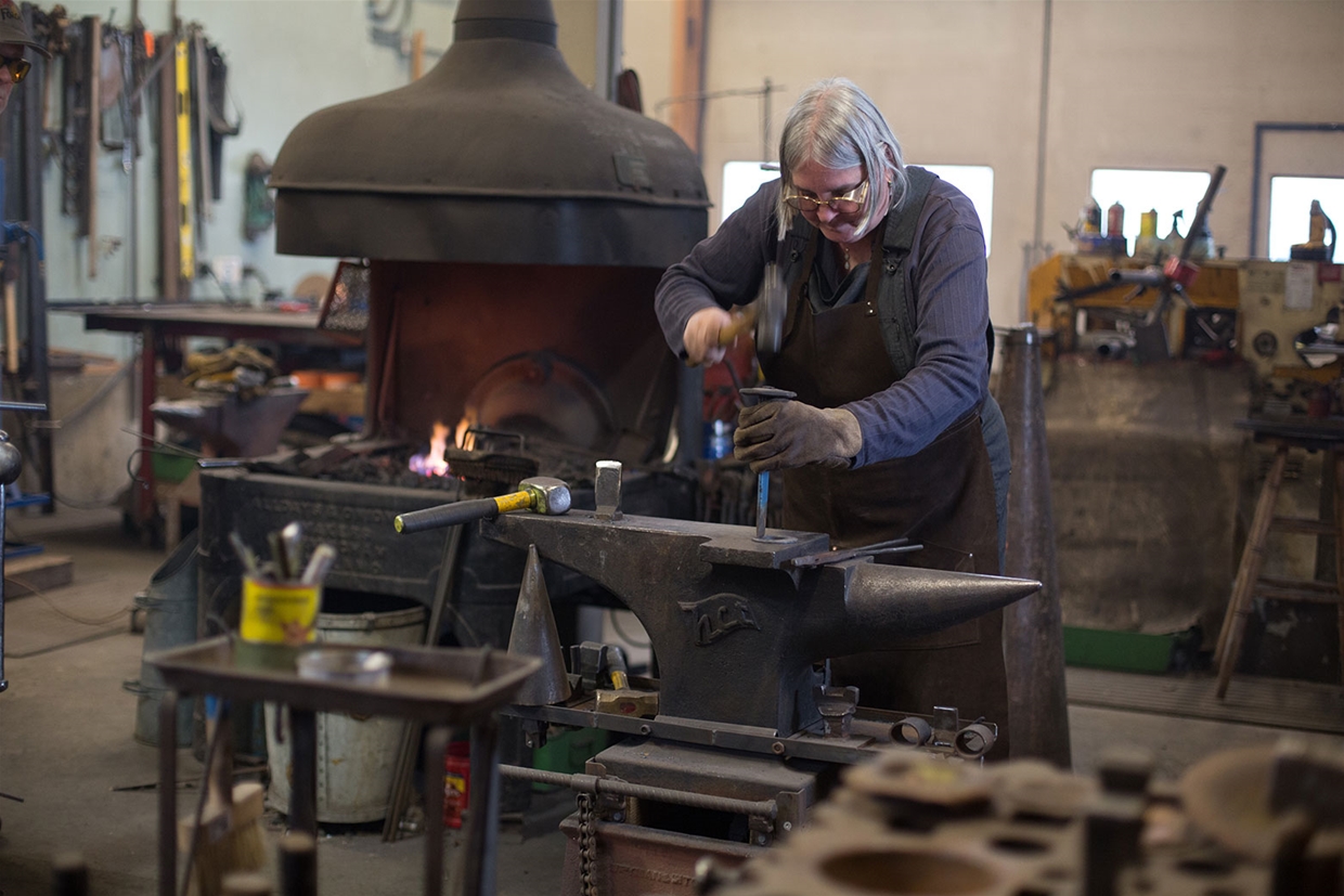 Step inside the Fernie Forge